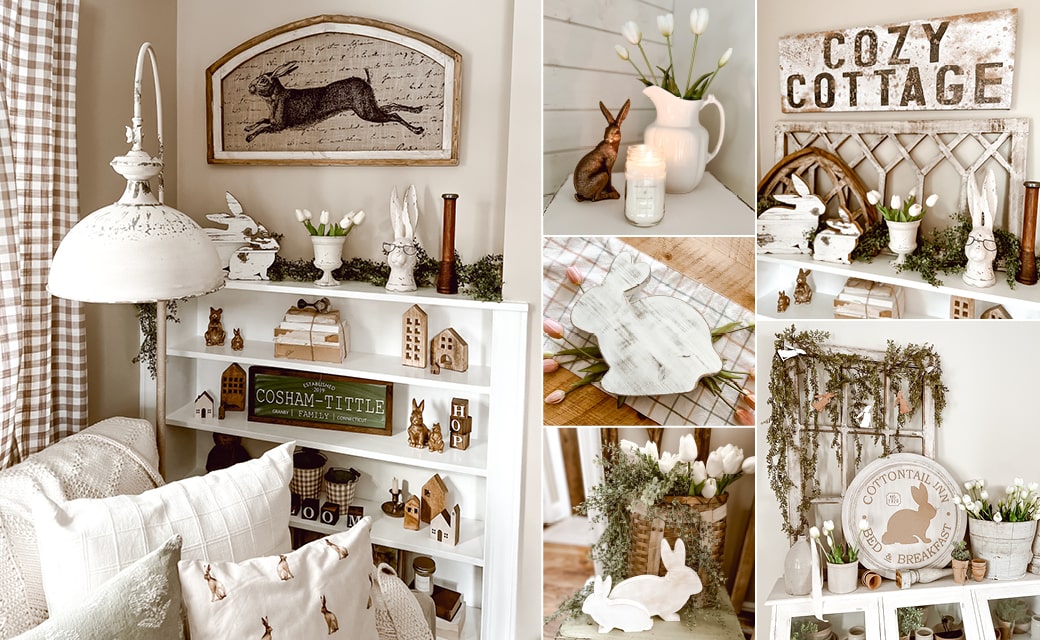 COZY COTTAGE: SPRING EDITION | Shop Sales Events Antique Farmhouse