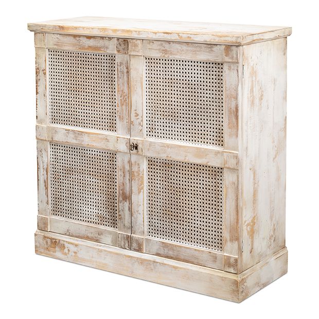 2 Door Rustic Farmhouse Buffet Cabinet | Antique Farmhouse