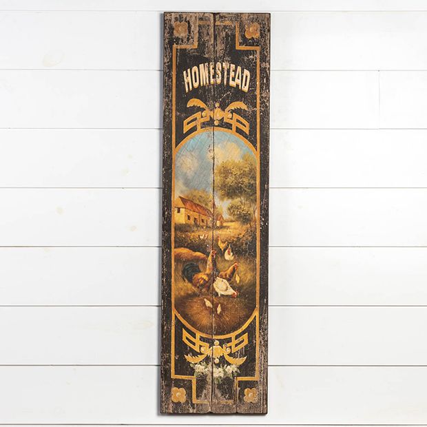Farmhouse Homestead Vintage Inspired Sign | Antique Farmhouse