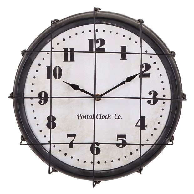 General Cage Gym Clock | Antique Farmhouse