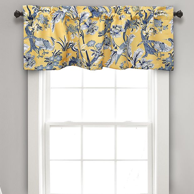 Bright Floral Spring Valance | Antique Farmhouse