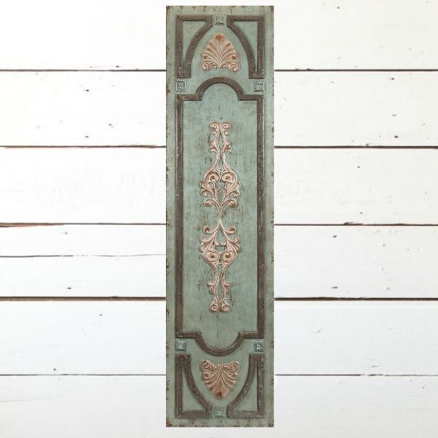 Decorative Embossed Door Panel | Antique Farmhouse