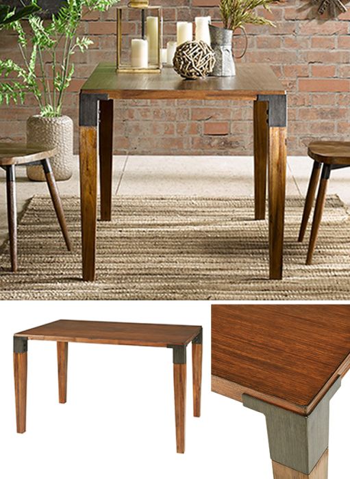 Warm Wood Casual Dining Table | Antique Farmhouse