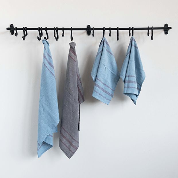 Forged Metal Wall Hook Rack | Antique Farmhouse