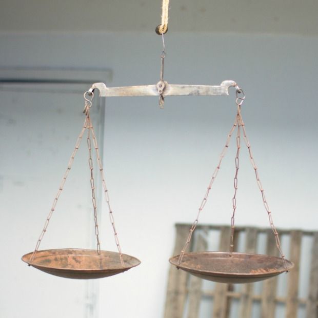 Rustic Hanging Scale | Antique Farmhouse