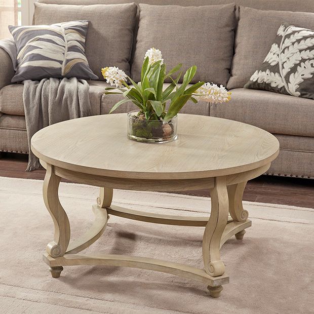 Round Farmhouse Coffee Table | Antique Farmhouse