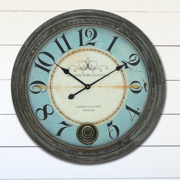 Country Cottage Wall Clock | Antique Farmhouse