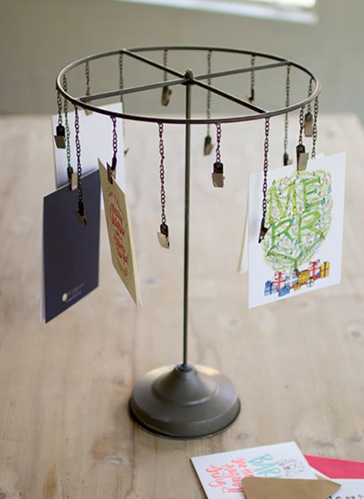 Tabletop Card Display Stand | Antique Farmhouse