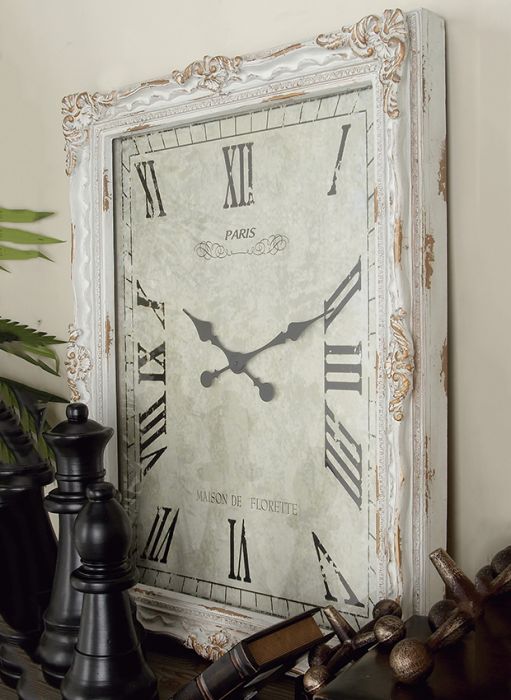 Big Vintage Cottage Wall Clock | Antique Farmhouse Antique Farmhouse