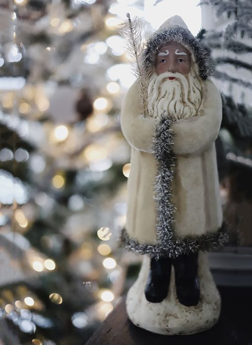 Belsnickle Santa With Velvet Cloak | Antique Farmhouse