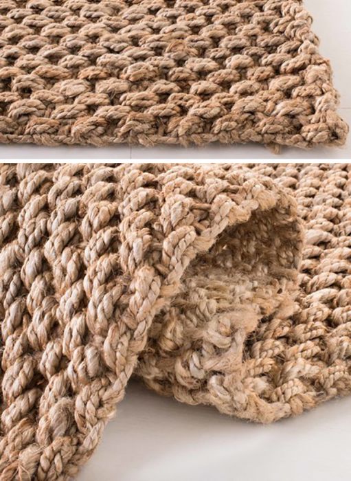 Hand Loomed Jute Rug | Antique Farmhouse