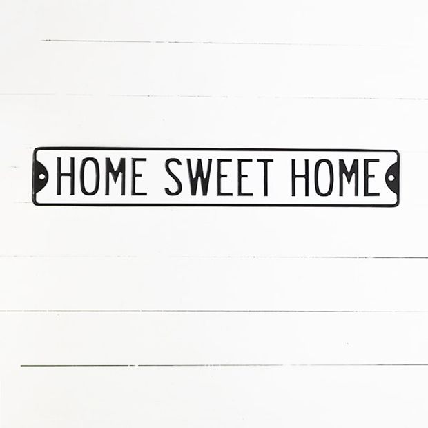 Home Sweet Home Street Sign Decor | Antique Farmhouse