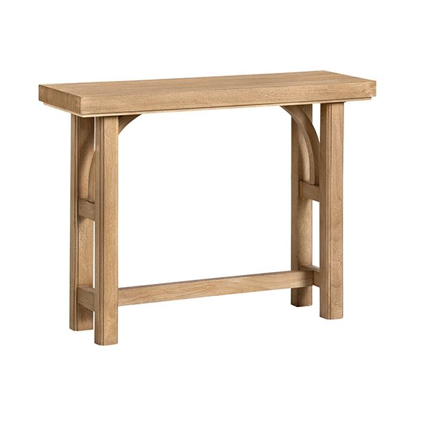 Casual Country Natural Wood Console | Antique Farmhouse