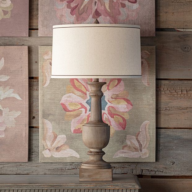 Casual Library Table Lamp | Antique Farmhouse