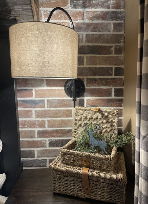 Classic Sconce Lamp With Shade | Antique Farmhouse