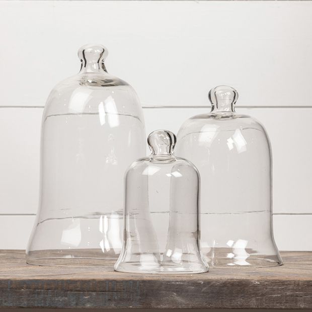 Clear Glass Bell Cloche | Antique Farmhouse