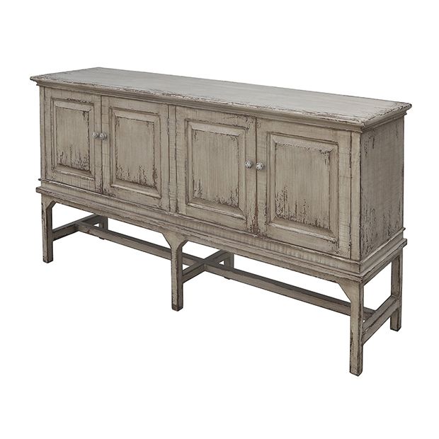 Cottage Farmhouse Four Door Sideboard | Antique Farmhouse