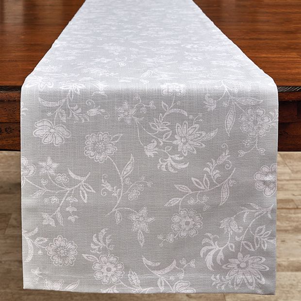 Country Cottage Floral Table Runner | Antique Farmhouse