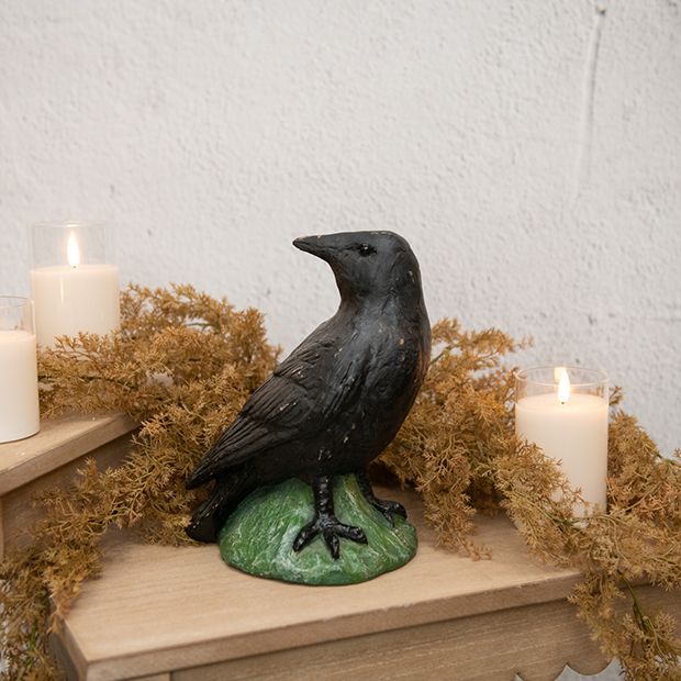 Decorative Black Crow | Antique Farmhouse