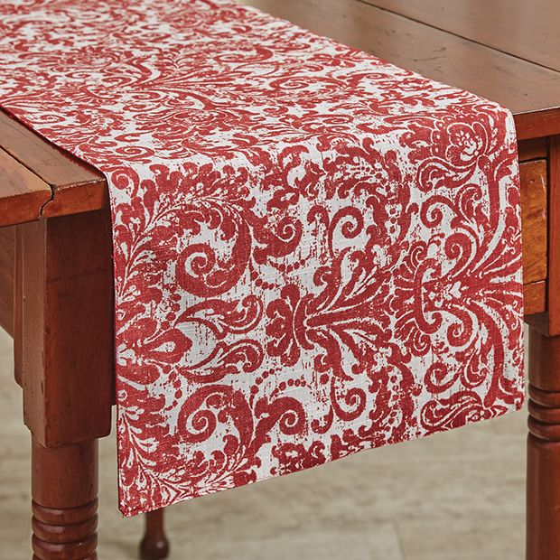 Elegant Accents Vibrant Pattern Table Runner | Antique Farmhouse