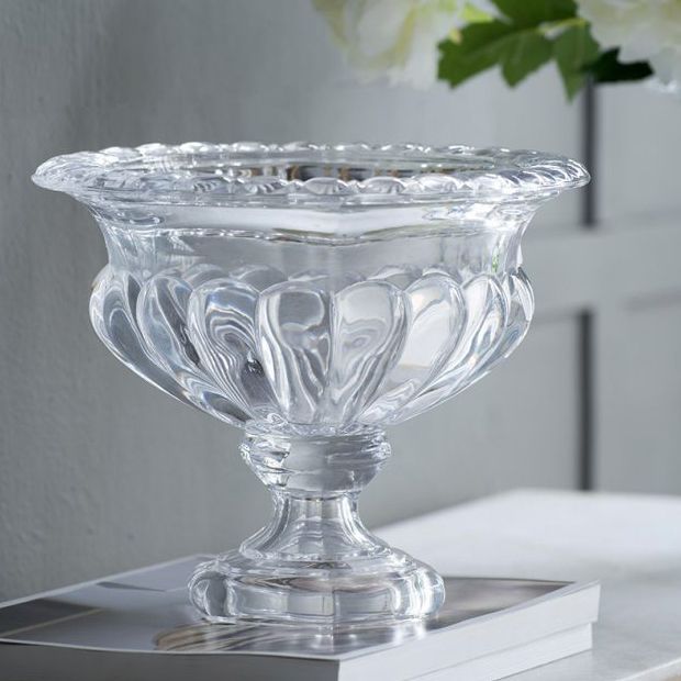 Elegant Crystal Display Urn Medium | Antique Farmhouse