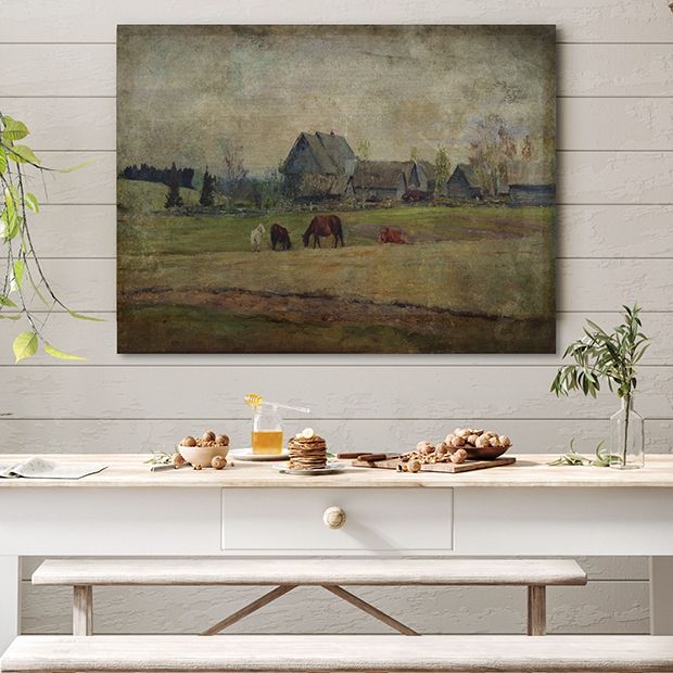 Farm Life Canvas Wall Art | Antique Farmhouse