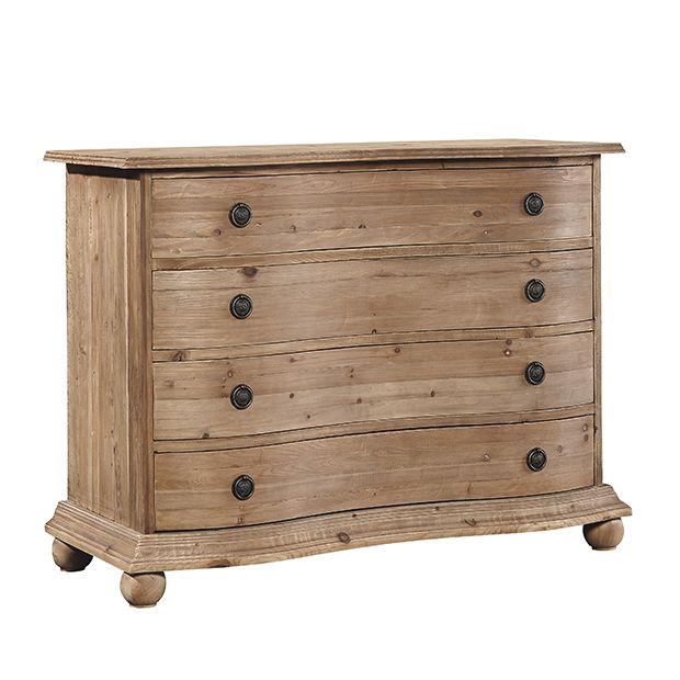 Farmhouse Bow Front Chest | Antique Farmhouse