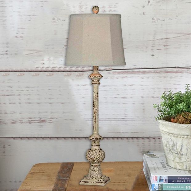 Farmhouse Classic Tall Table Lamp Set of 2 | Antique Farmhouse