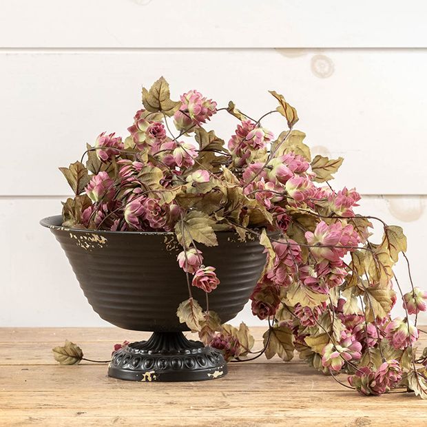 Faux Purple Hops Stem Set of 3 | Antique Farmhouse