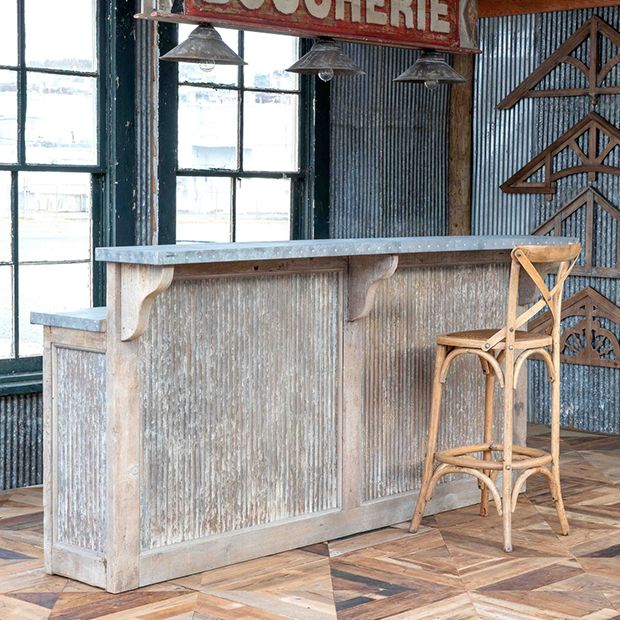 Garden Center Rustic Counter | Antique Farmhouse