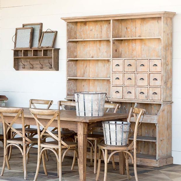 General Store Style Hutch | Antique Farmhouse
