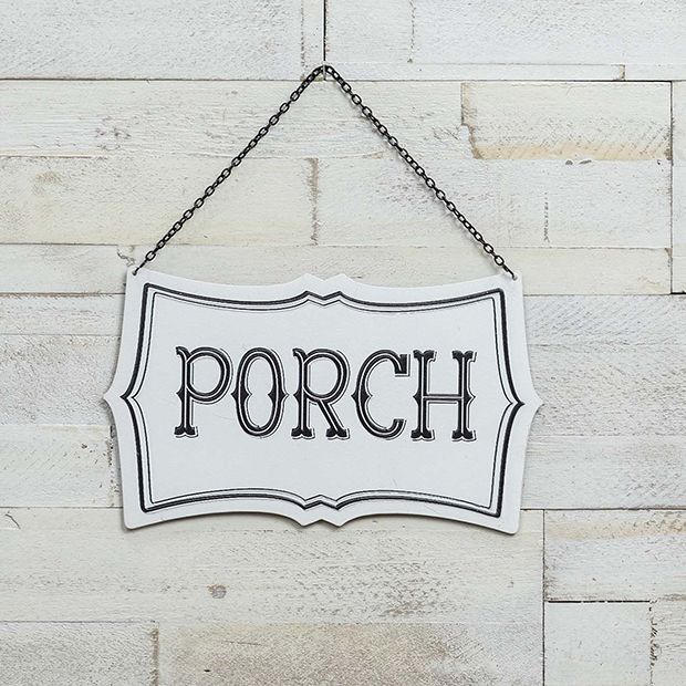 Hanging Porch Sign Antique Farmhouse