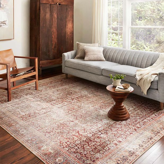 Loloi II Layla Collection Cinnamon/Sage Rug | Antique Farmhouse