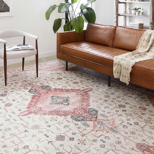 Loloi II Skye Collection Ivory Berry Farmhouse Rug | Antique Farmhouse