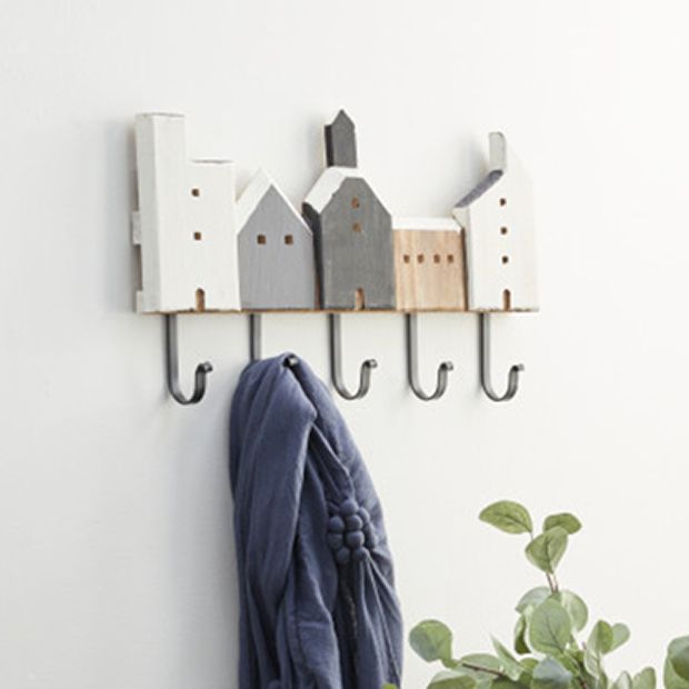 Modern Farmhouse Wall Hook Rack | Antique Farmhouse