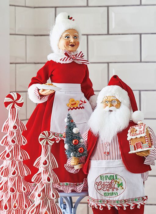 Mrs. Claus Baking Figure | Antique Farmhouse