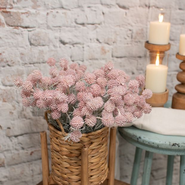 Pink Onion Bush Spray Set of 6 | Antique Farmhouse