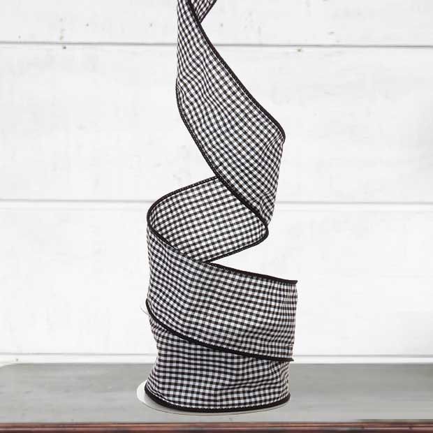 Plaid Farmhouse Ribbon Antique Farmhouse