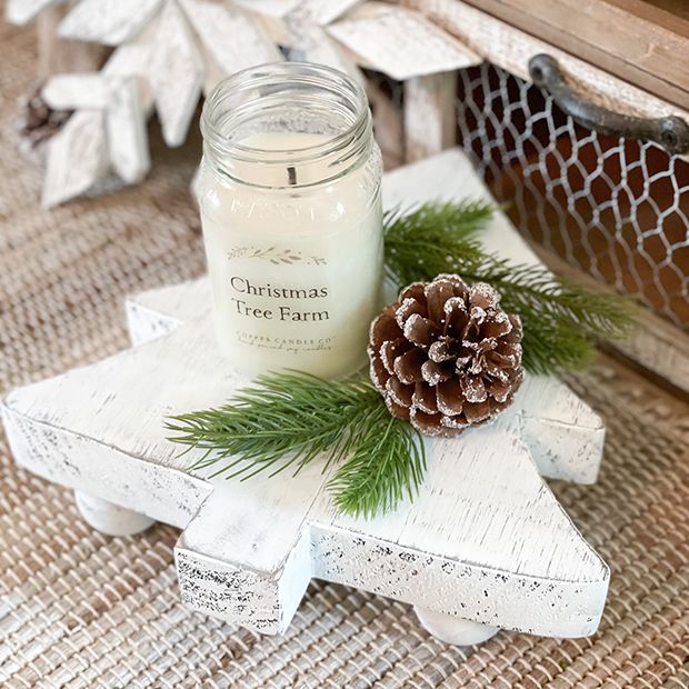 Rustic Christmas Tree Riser | Antique Farmhouse