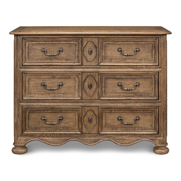 Rustic Elegance 3 Drawer Chest | Antique Farmhouse