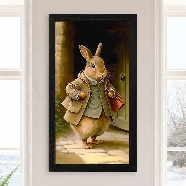 Rustic Framed Mr. Higgin's Friend Wall Art | Antique Farmhouse