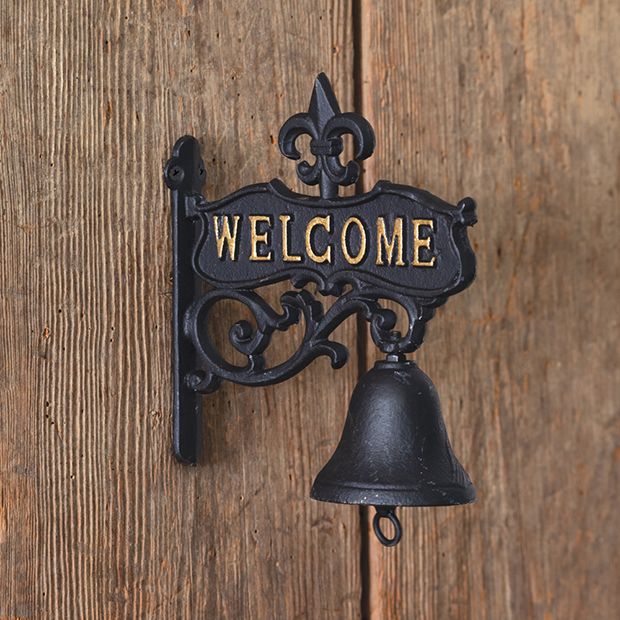 Shopkeeper Welcome Bell Sign | Antique Farmhouse
