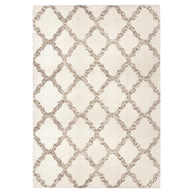 Simply Beige Patterned Area Rug | Antique Farmhouse