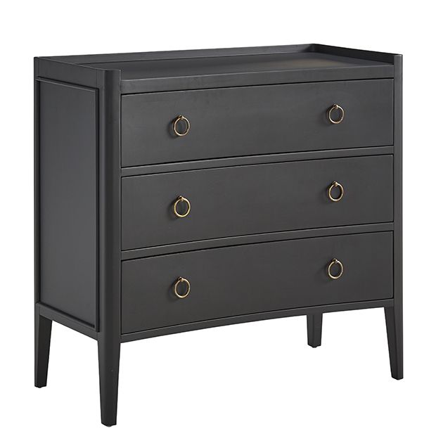 Sleek and Sophisticated 3 Drawer Chest | Antique Farmhouse