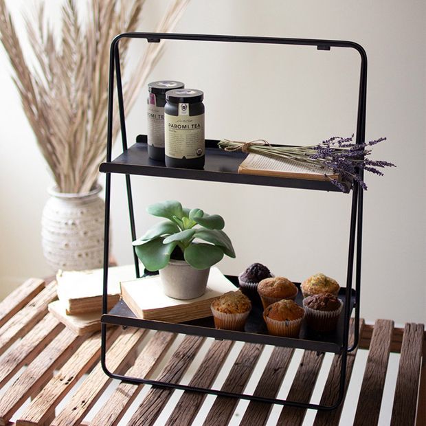 Tiered Tabletop Display Rack | Antique Farmhouse