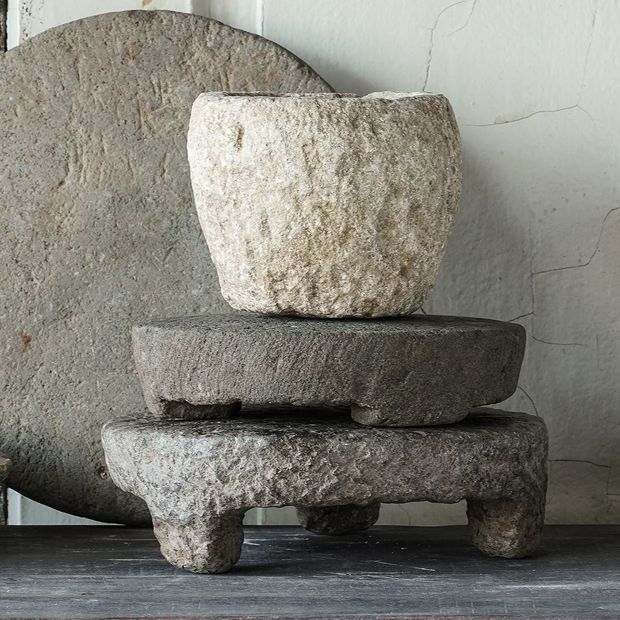 Vintage Stone Bread Board | Antique Farmhouse