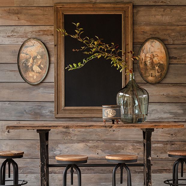 Wood Framed Bistro Style Blackboard | Antique Farmhouse