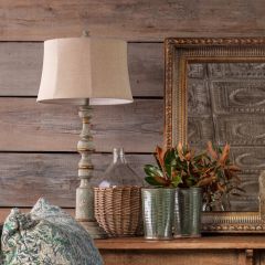 Rustic Table & Desk Lamps | Antique Farmhouse