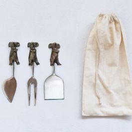 Mice Cheese Servers Set of 3 | Antique Farmhouse