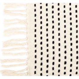Dash Pattern Throw Blanket | Antique Farmhouse